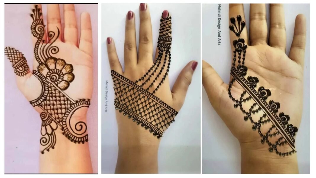 10 Stylish Mehndi Design For Girls सुंदर और आसान मेहंदी डिजाइन - Girls ...