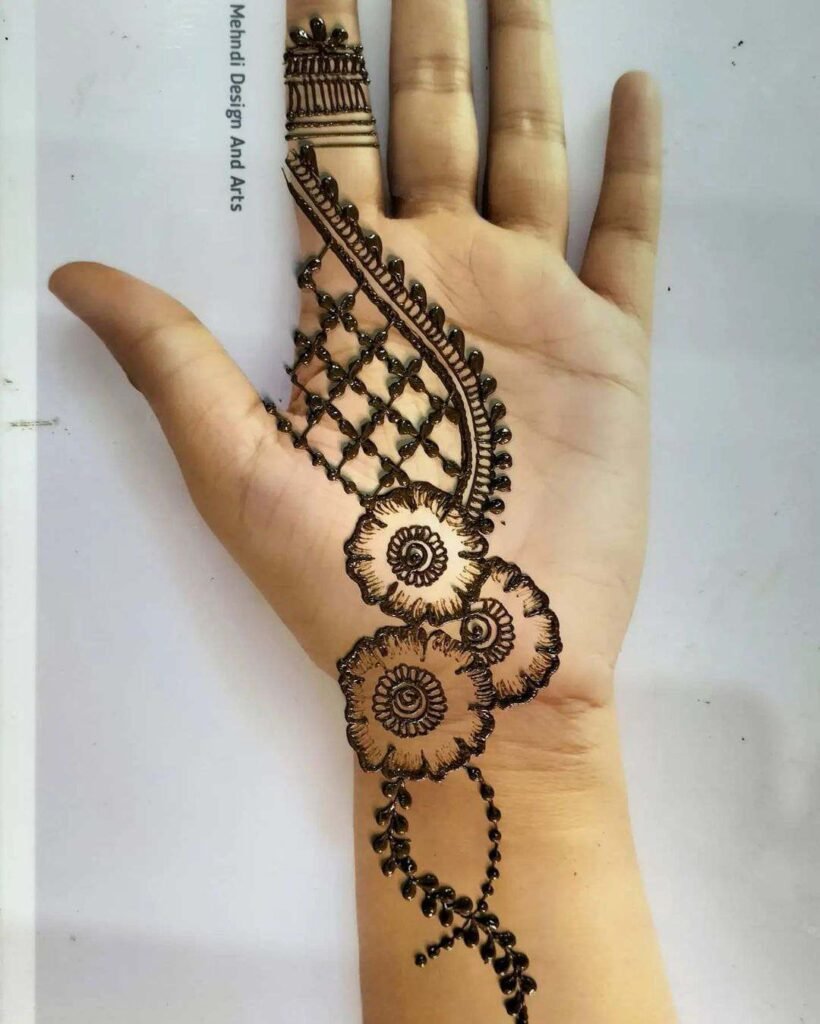Easy Mehndi Designs For Diwali 2022 - Girls Fashion Ideas