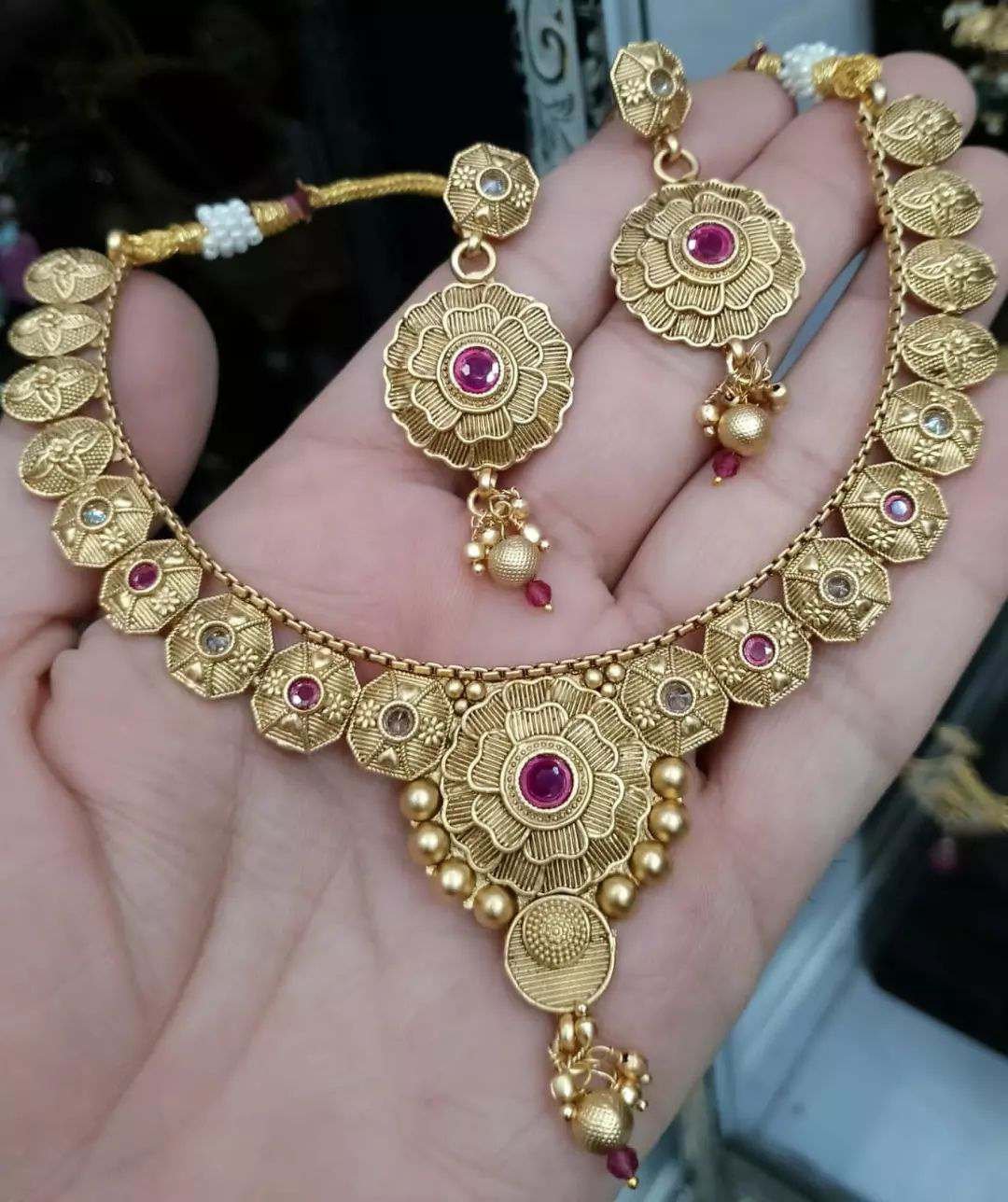 New Rajwadi Matt Jewellery Design - Girls Fashion Ideas