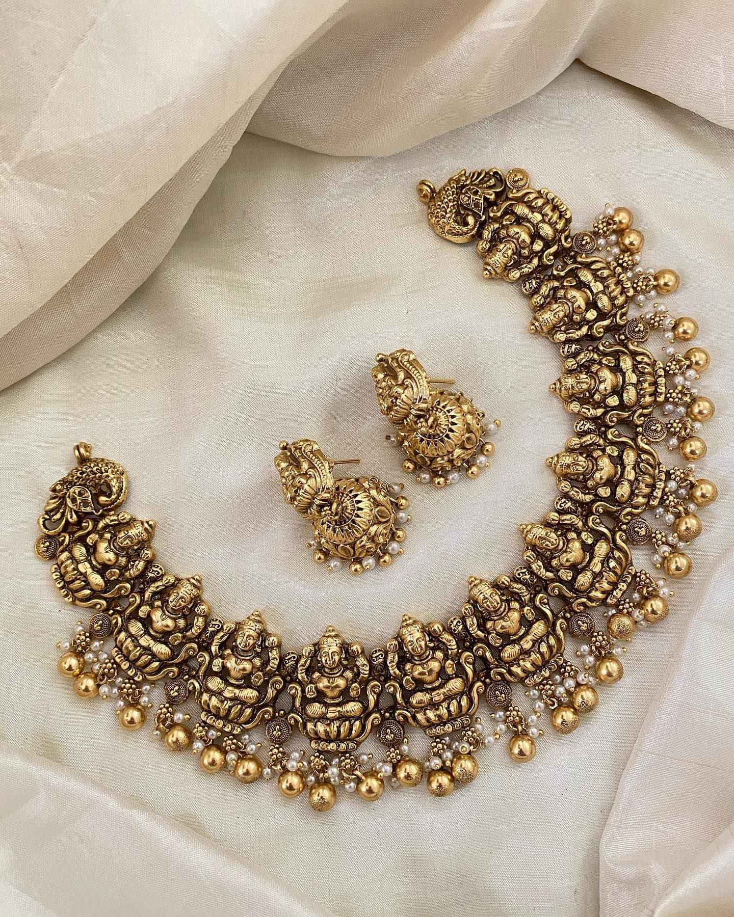 Jewellery design: Antique South Jewellery Designs for womens - Girls ...
