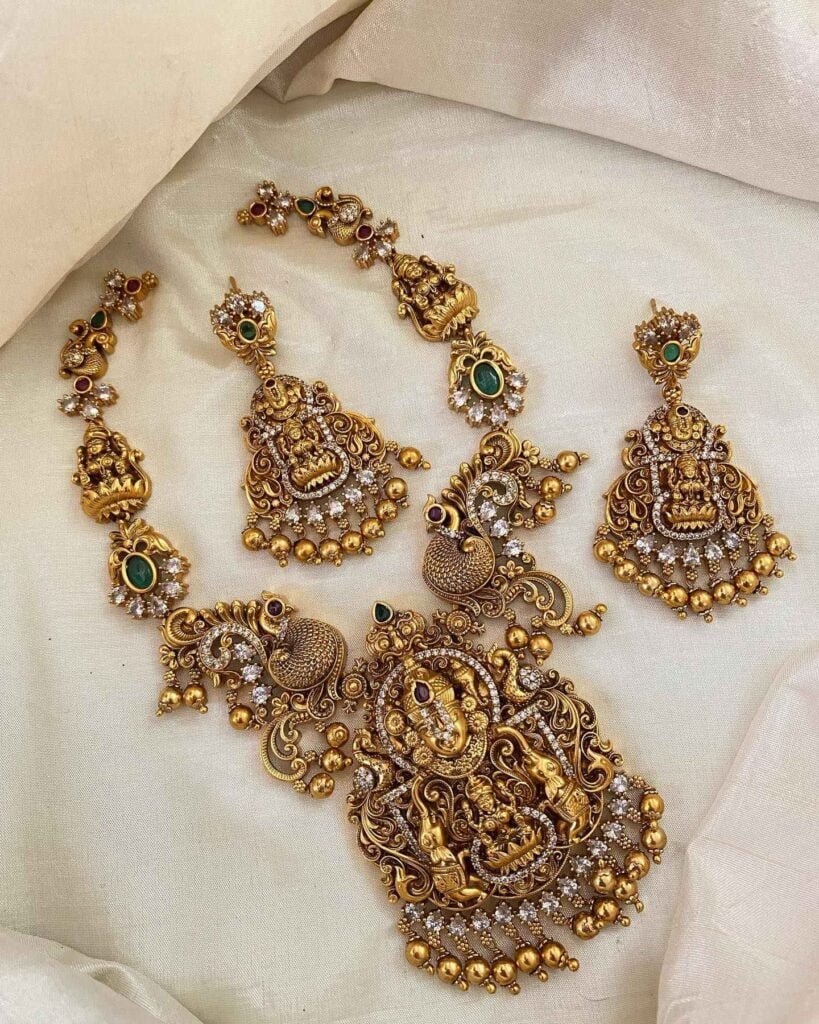 Jewellery design: Antique South Jewellery Designs for womens - Girls ...
