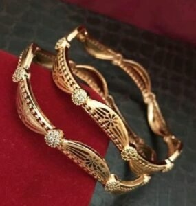 Bangles Design : Trendy Rose Gold Bangles For Girls And Women - Girls ...