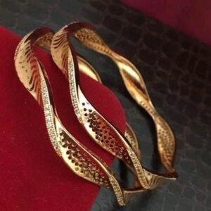 Bangles Design : Trendy Rose Gold Bangles For Girls And Women - Girls ...