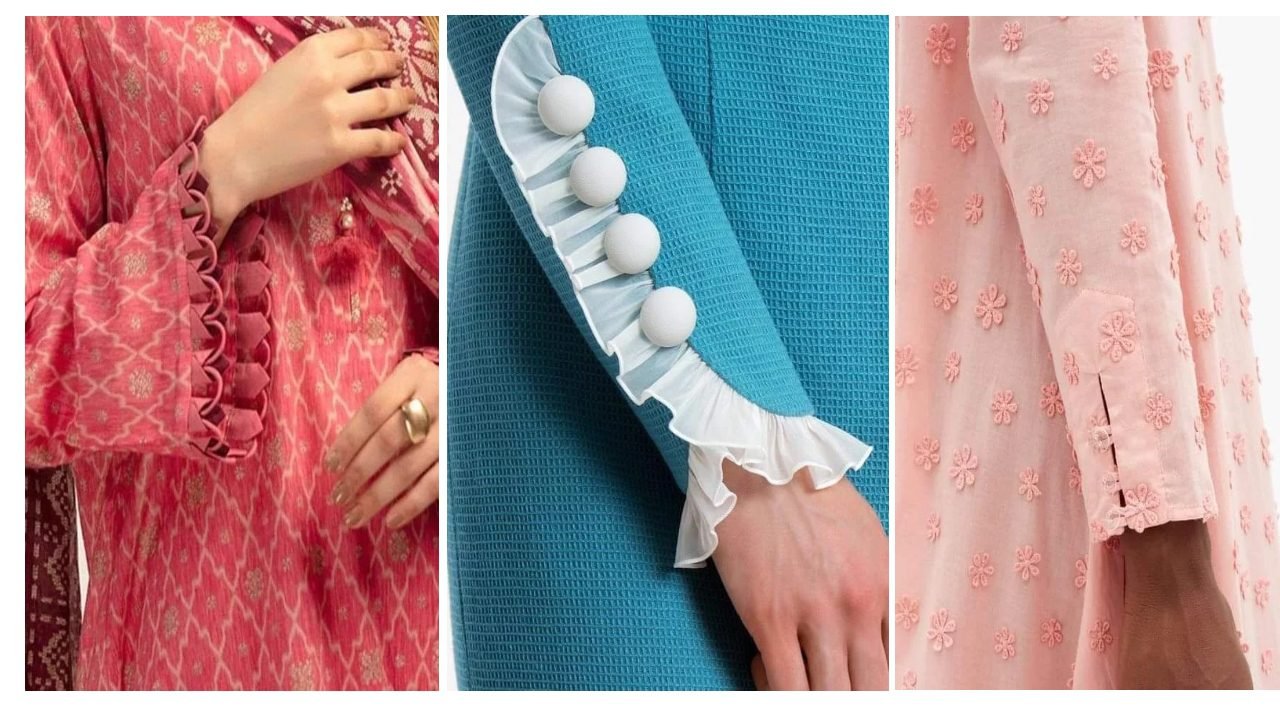 Kurta Sleeves : Trendy Kurti Sleeves Idea For Girls - Girls Fashion Ideas