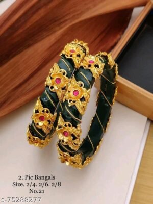 Bangles Design : Stylish Rajwadi Bangles Designs For Girls - Girls ...