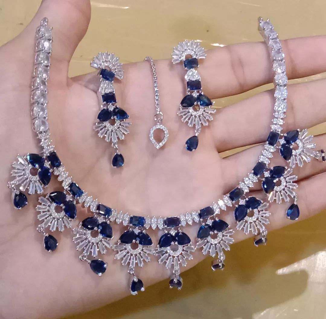 Jewellery Set Design : Latest Ad Jewellery Set Designs For Girls ...