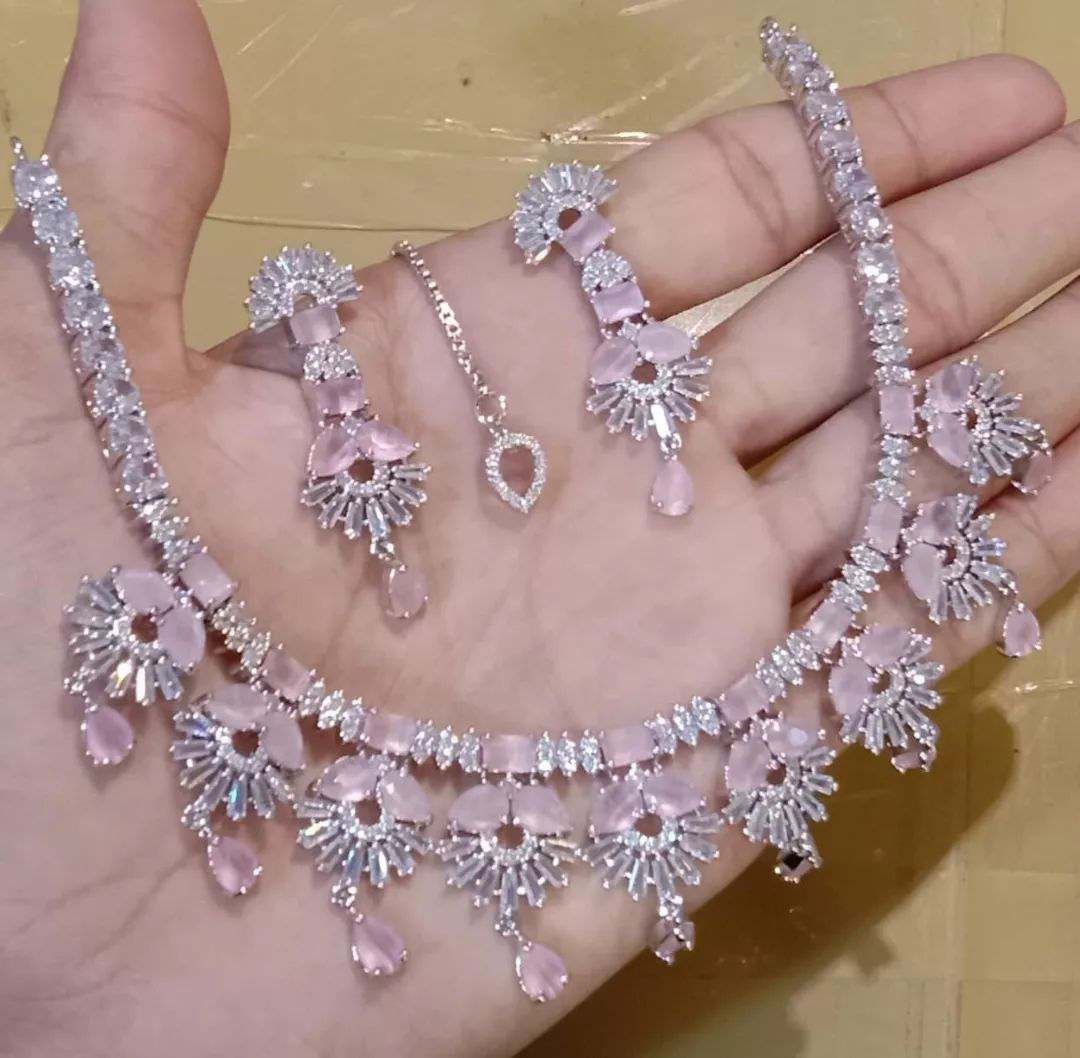 Jewellery Set Design : Latest Ad Jewellery Set Designs For Girls ...