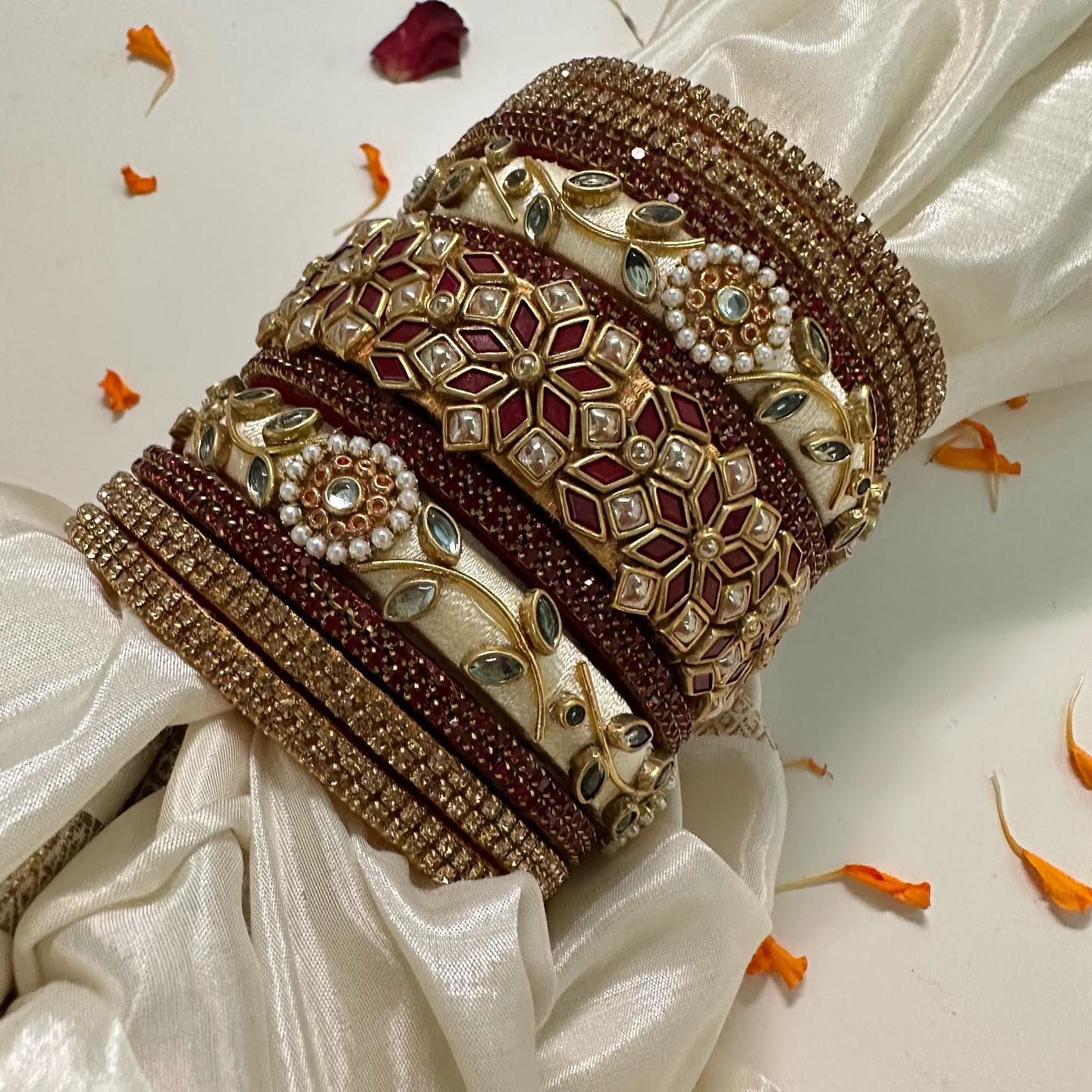 Bangles Design : New Kundan Bangles For Women - Girls Fashion Ideas