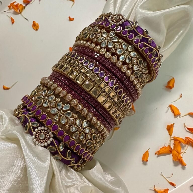 Bangles Design : New Kundan Bangles For Women - Girls Fashion Ideas