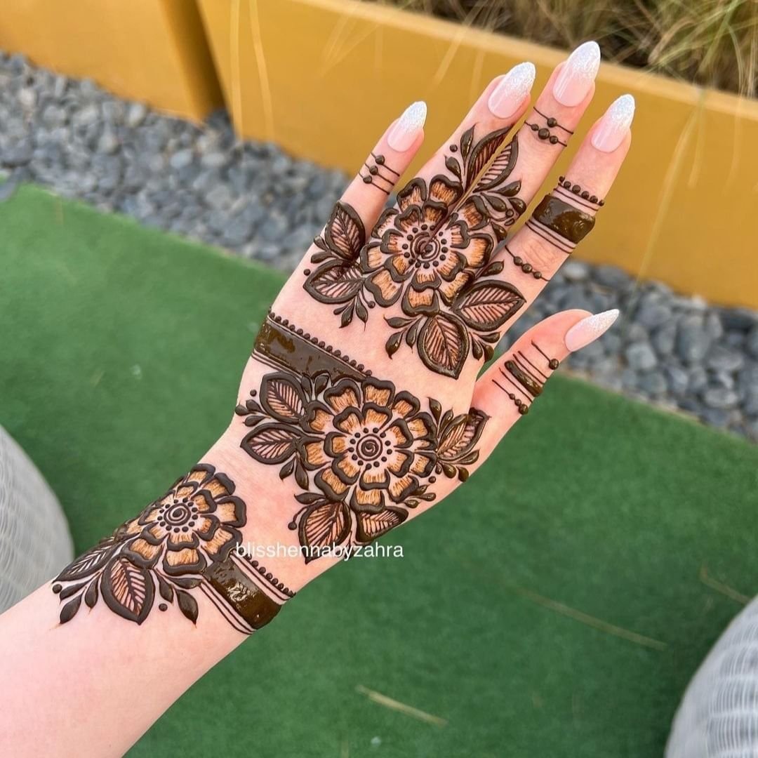 Mehndi Design : 10 Stylish Simple Arabic Mehendi Design - Girls Fashion ...