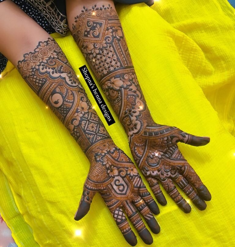 Mehendi Design : Latest Bharma Mehndi Design For Bridal - Girls Fashion ...