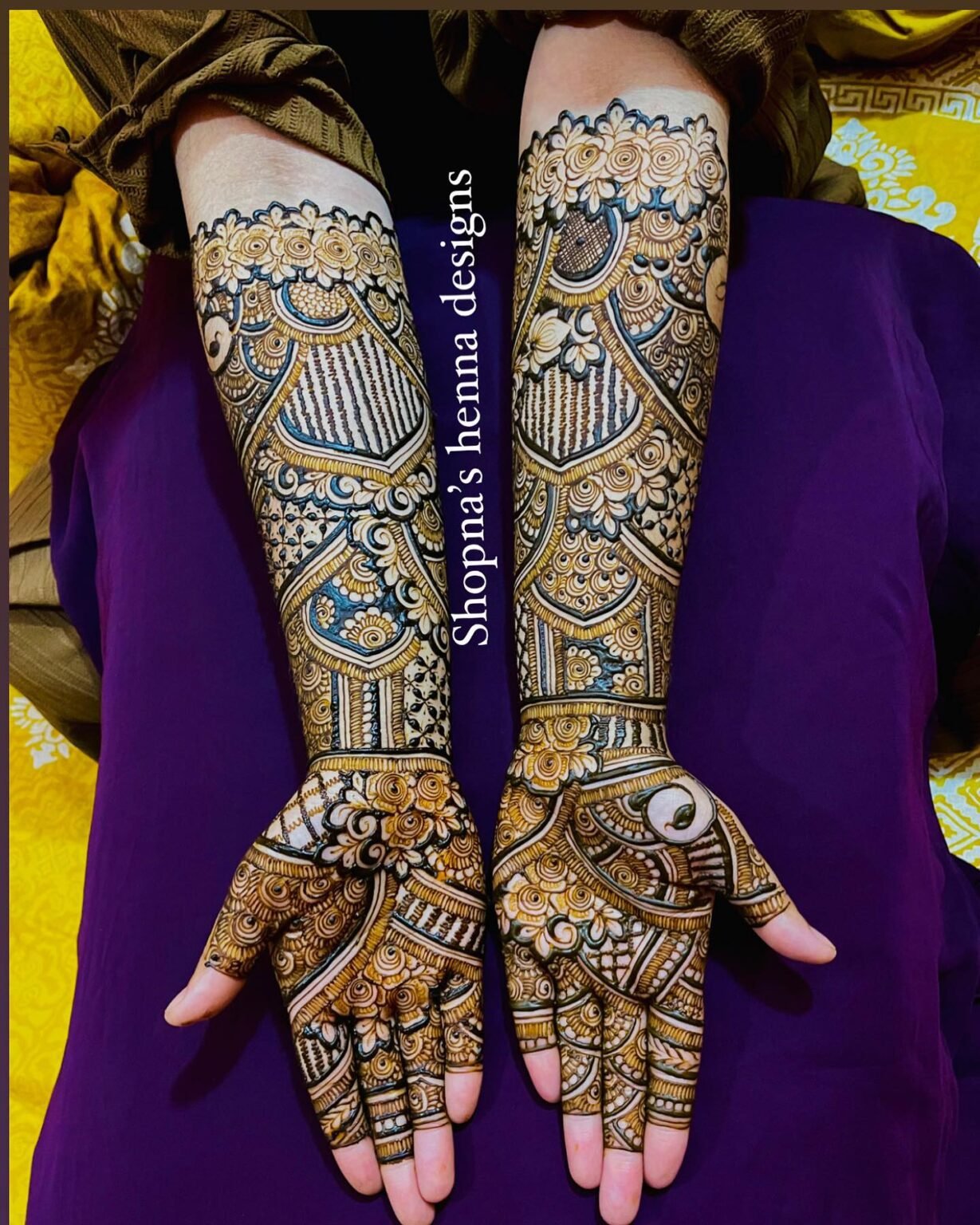 Mehendi Design : Latest Bharma Mehndi Design For Bridal - Girls Fashion ...
