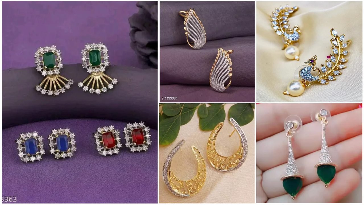 New Beautiful Earrings Design For Girls And Women - Girls Fashion Ideas