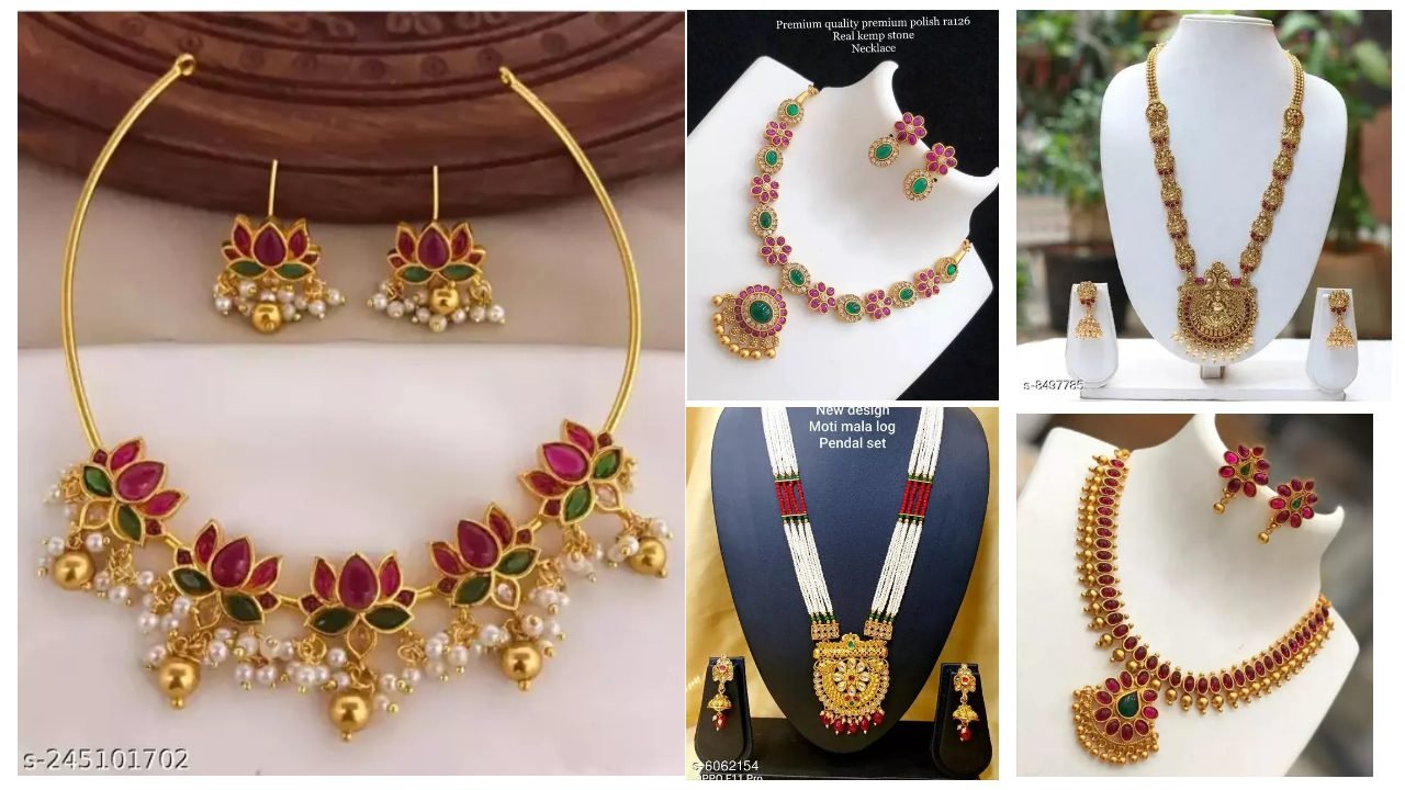 10+ Beautiful Jewellery Set For Girls And Women - Girls Fashion Ideas