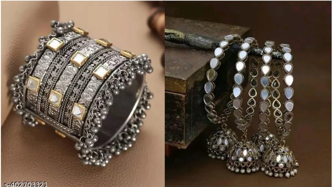 Bangles Designs: Beautiful Oxidized Bangles Under ₹300 on Meesho